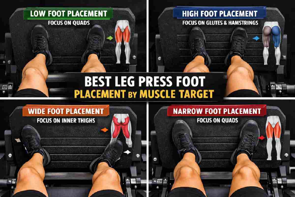 Leg Press Foot Placement Guide for Better Muscle Targeting